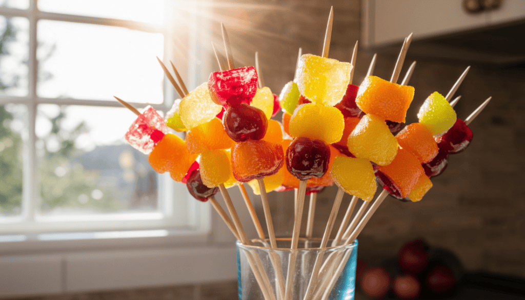 5 Minute Easy Tanghulu Recipe (Chinese Candied Fruit) - The Easy Homestead